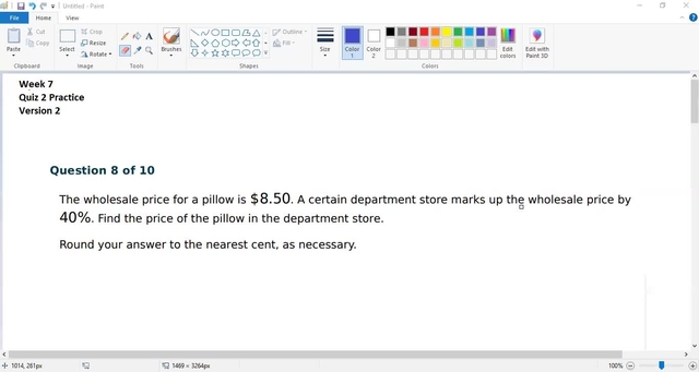 Week 7 Quiz Practice V2 #8