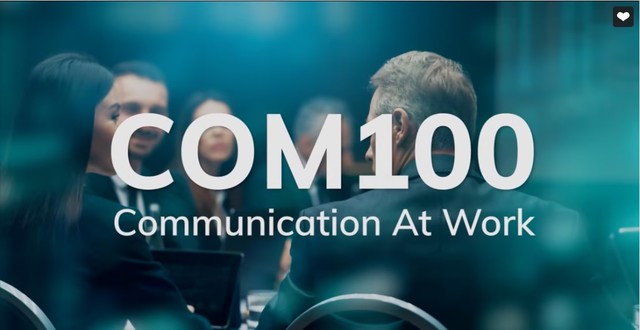 COM100_Communication at Work_Course Preview