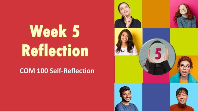 Week 5 Reflection