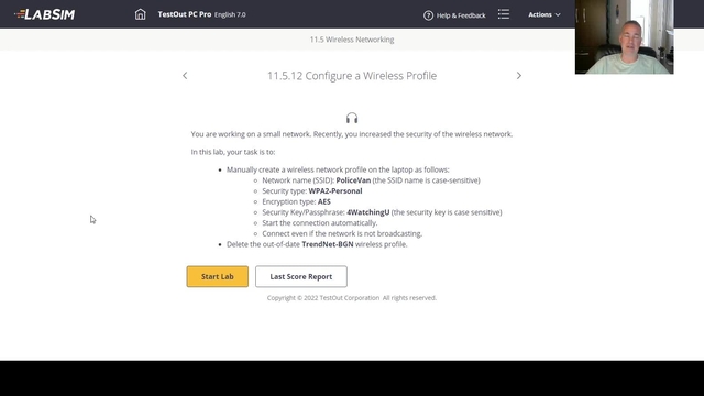 CIS312 LabSim 11.5.12
