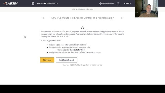 CIS312 LabSim 12.6.4