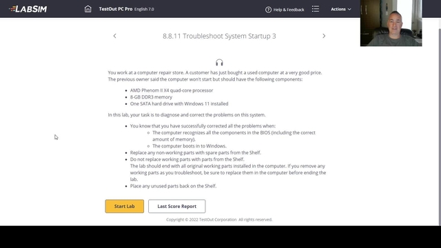 CIS312 LabSim 8.8.11