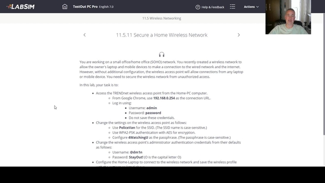 CIS312 LabSim 11.5.11