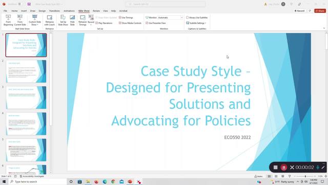 Writing Case Study Style - An Element in the Evaluation of Discussions ...