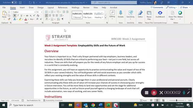 Week 2 Assignment Walkthrough 1228 New