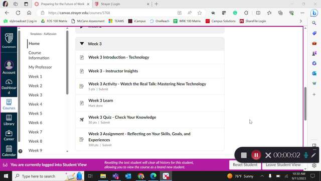 Week 3 Assignment Submission