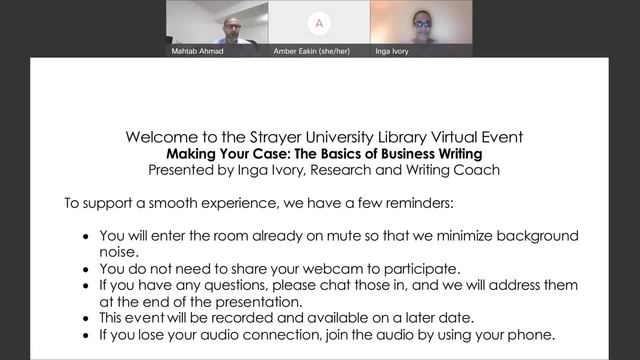 Making Your Case The Basics of Business Writing