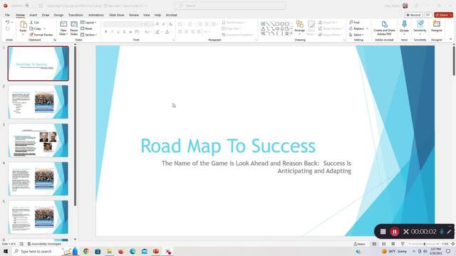 Road Map to Success